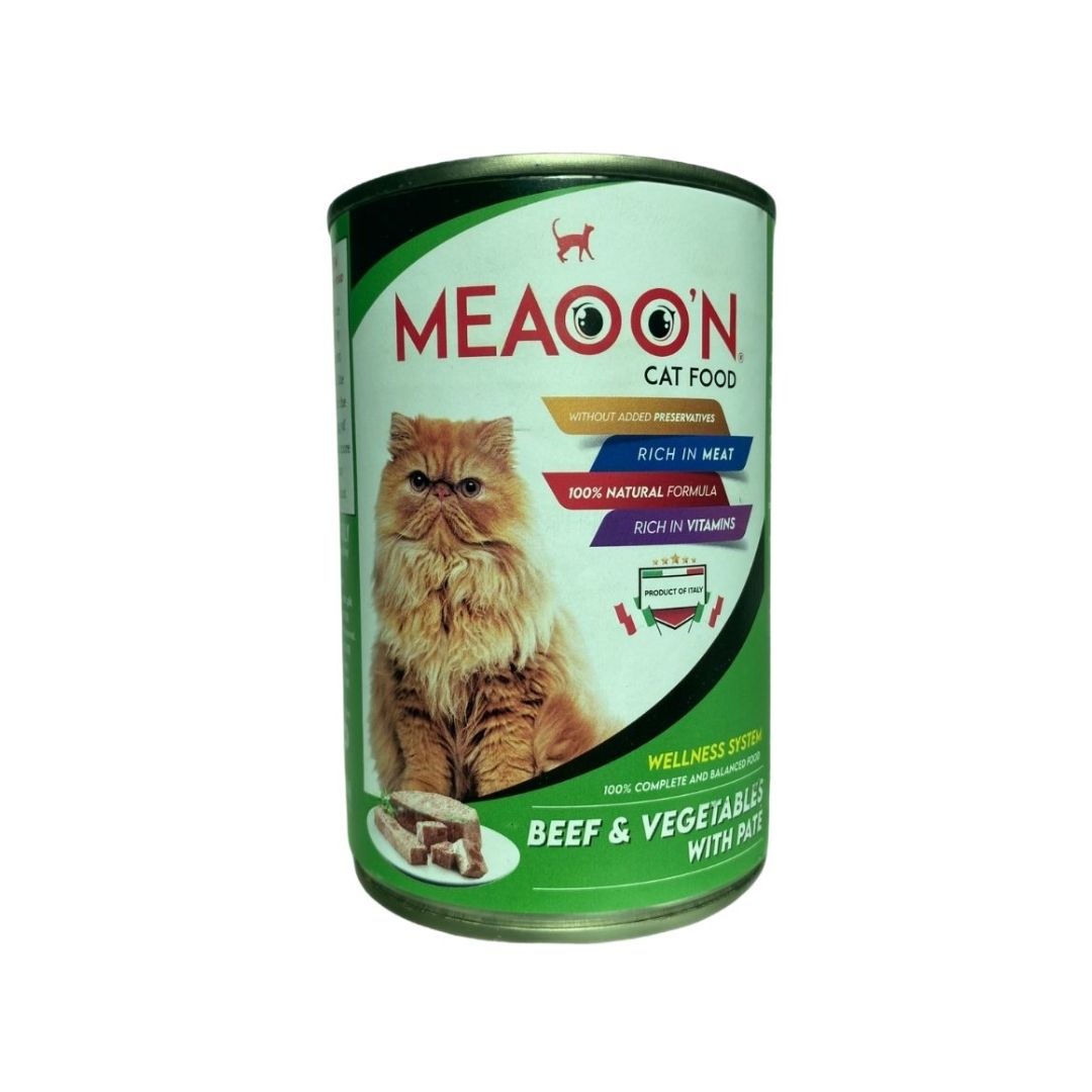 Meaoon Cat Food Tin – Beef And Vegetables With Pate – Pakistan's # 1 ...